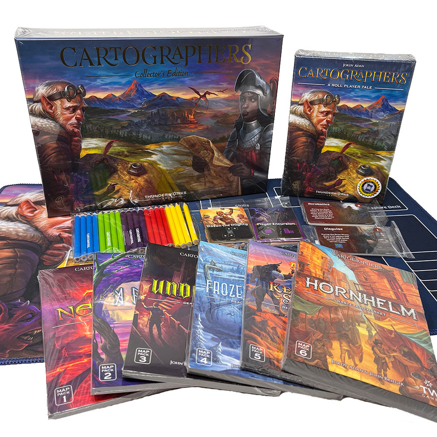 Cartographers Board Game – Thunderworks Games