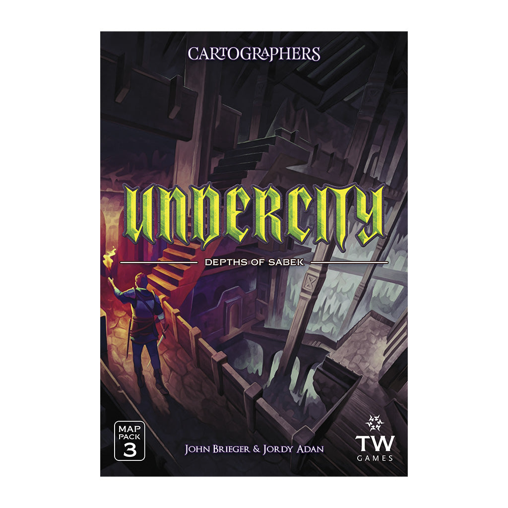 Cartographers: Map Pack 3, Undercity – Thunderworks Games