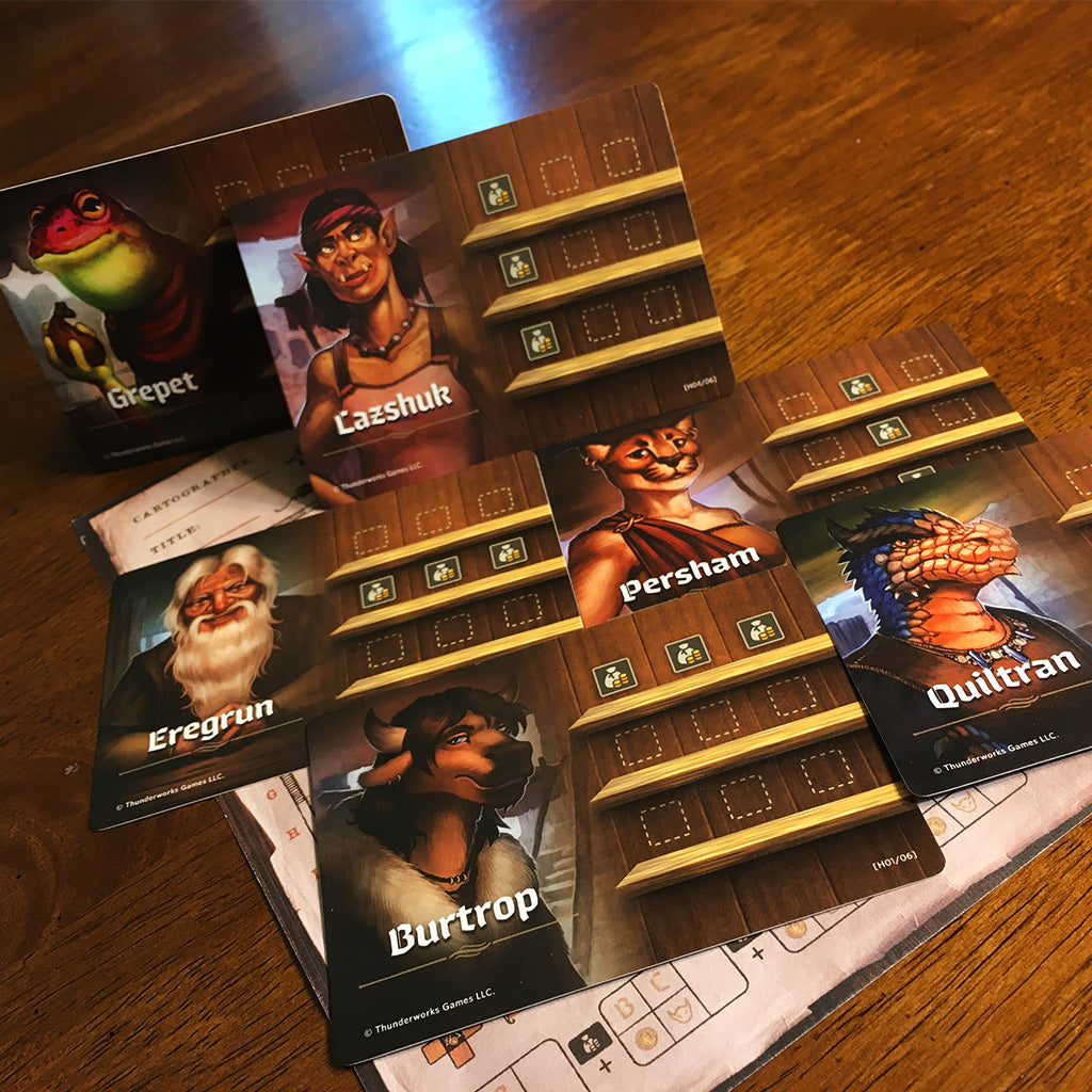 Cartographers: Map Pack 6, Hornhelm – Thunderworks Games