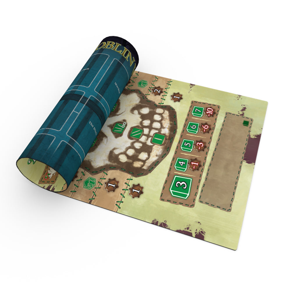 Swindler's Playmat for Emerald Skulls or Goblin Vaults – Thunderworks Games